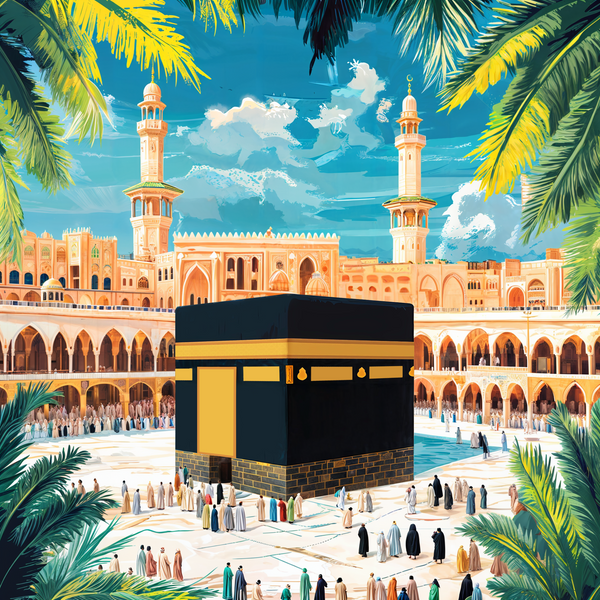 Kaaba-Wooden Jigsaw Puzzle – Galadune